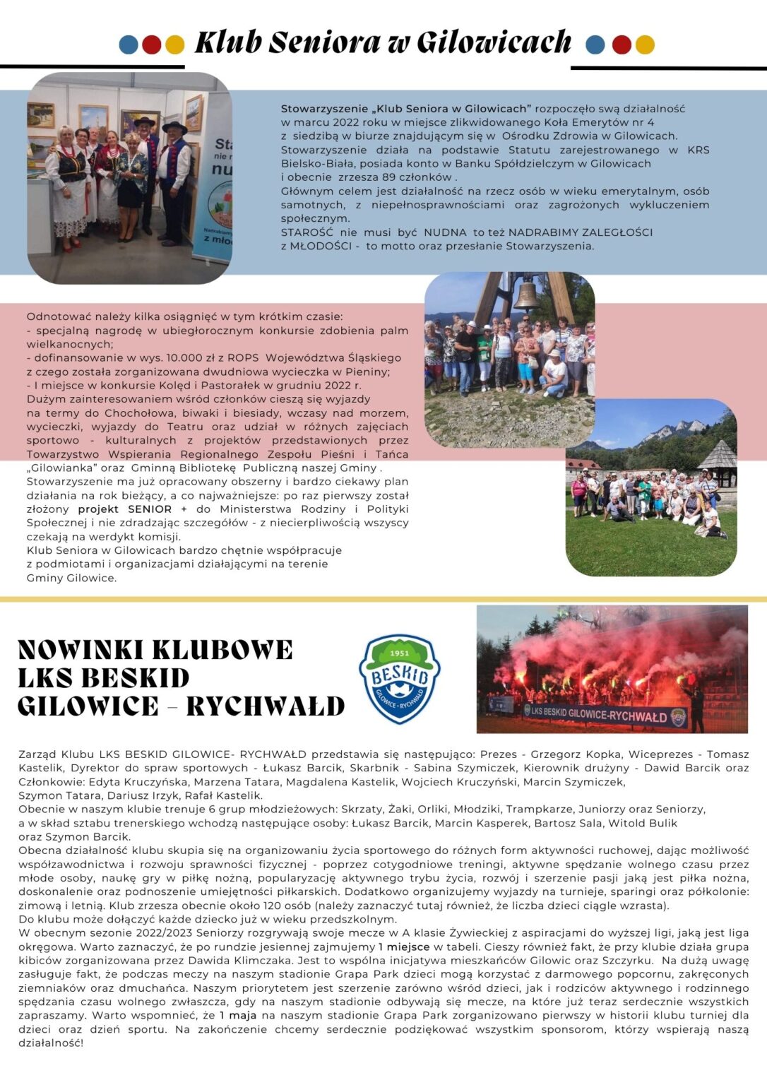 GAZETKA GMINNA 1/2023, 2/2023 – Gmina Gilowice