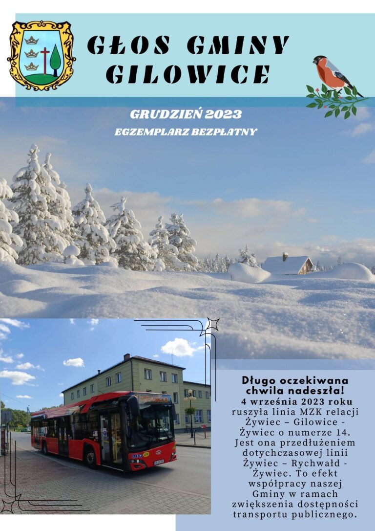 GAZETKA GMINNA 1/2023, 2/2023 – Gmina Gilowice